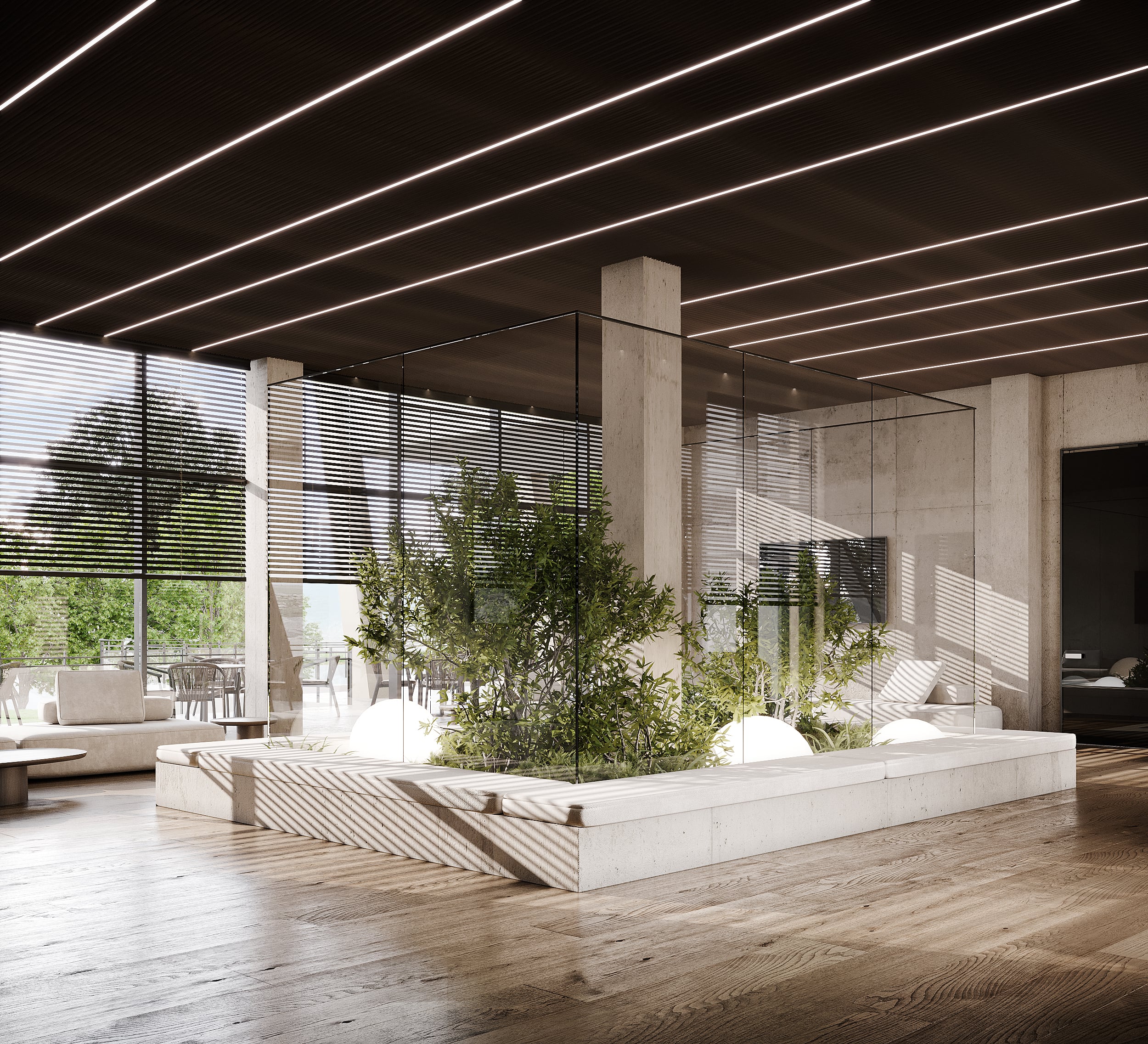 A Piece of Nature in Interior